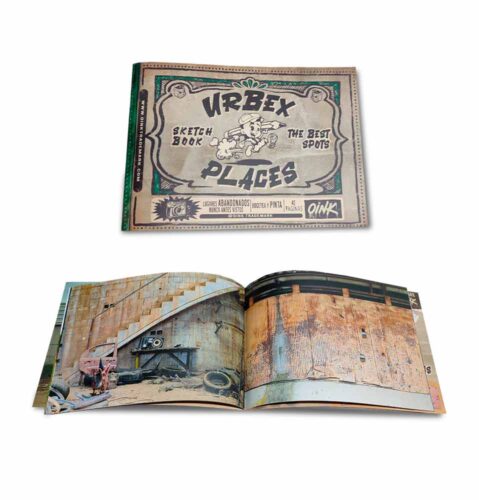 SketchBook "Urbex Places" - Roll Up Graffiti